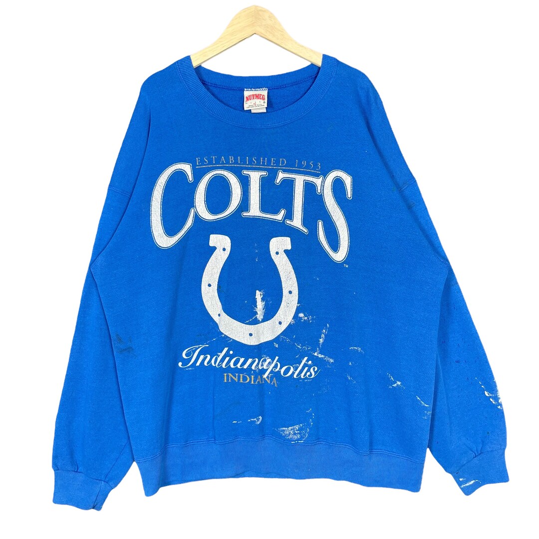 Vintage 90s Indianapolis Colts American Football NFL Crewneck ...
