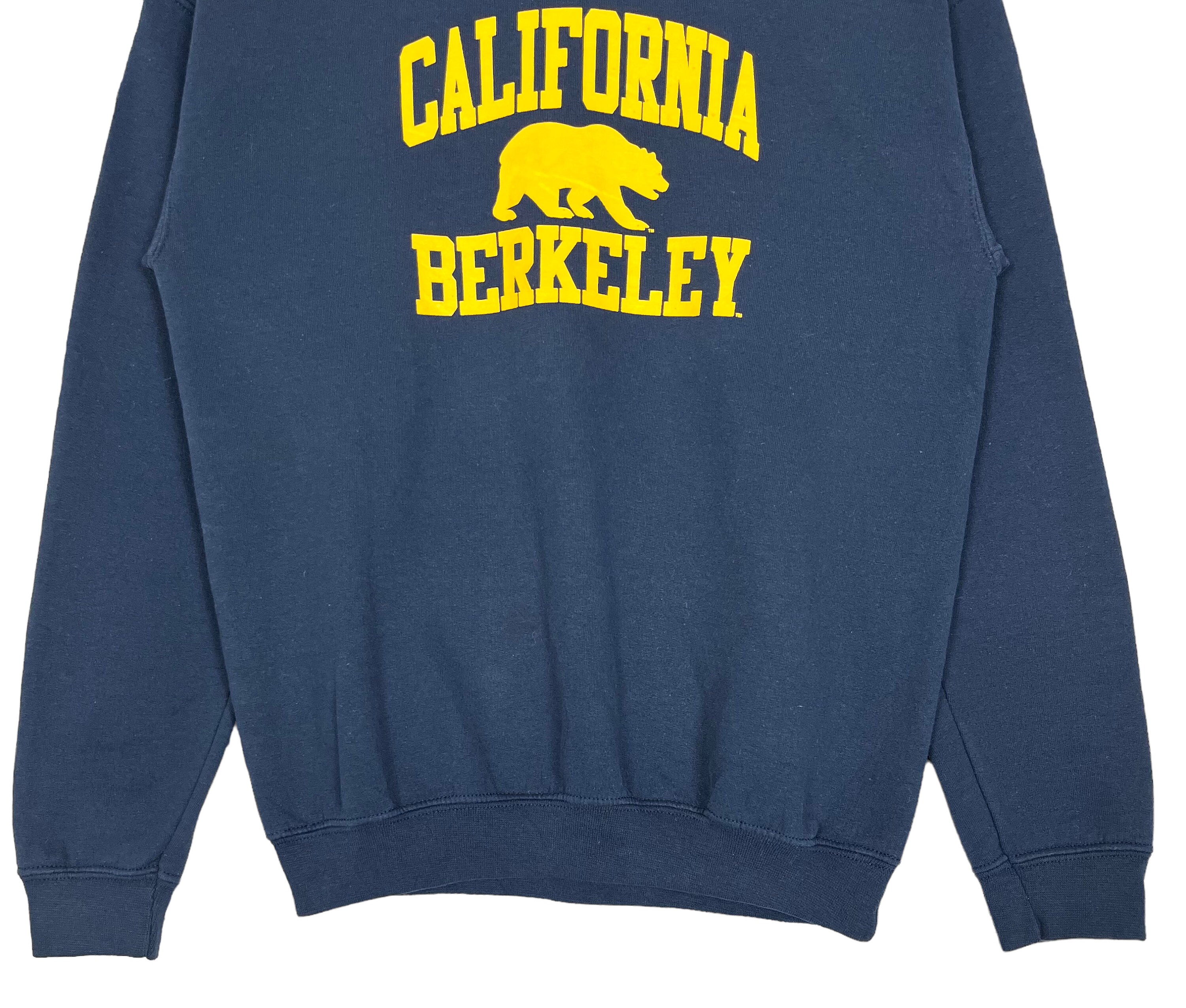 Youth Vintage University California Berkeley Big Logo Crewneck ...