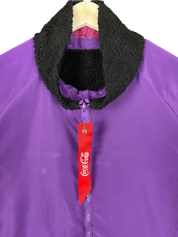 Rare Vintage 90’s Coca Cola Reversible Wool Long Coat… - Gem