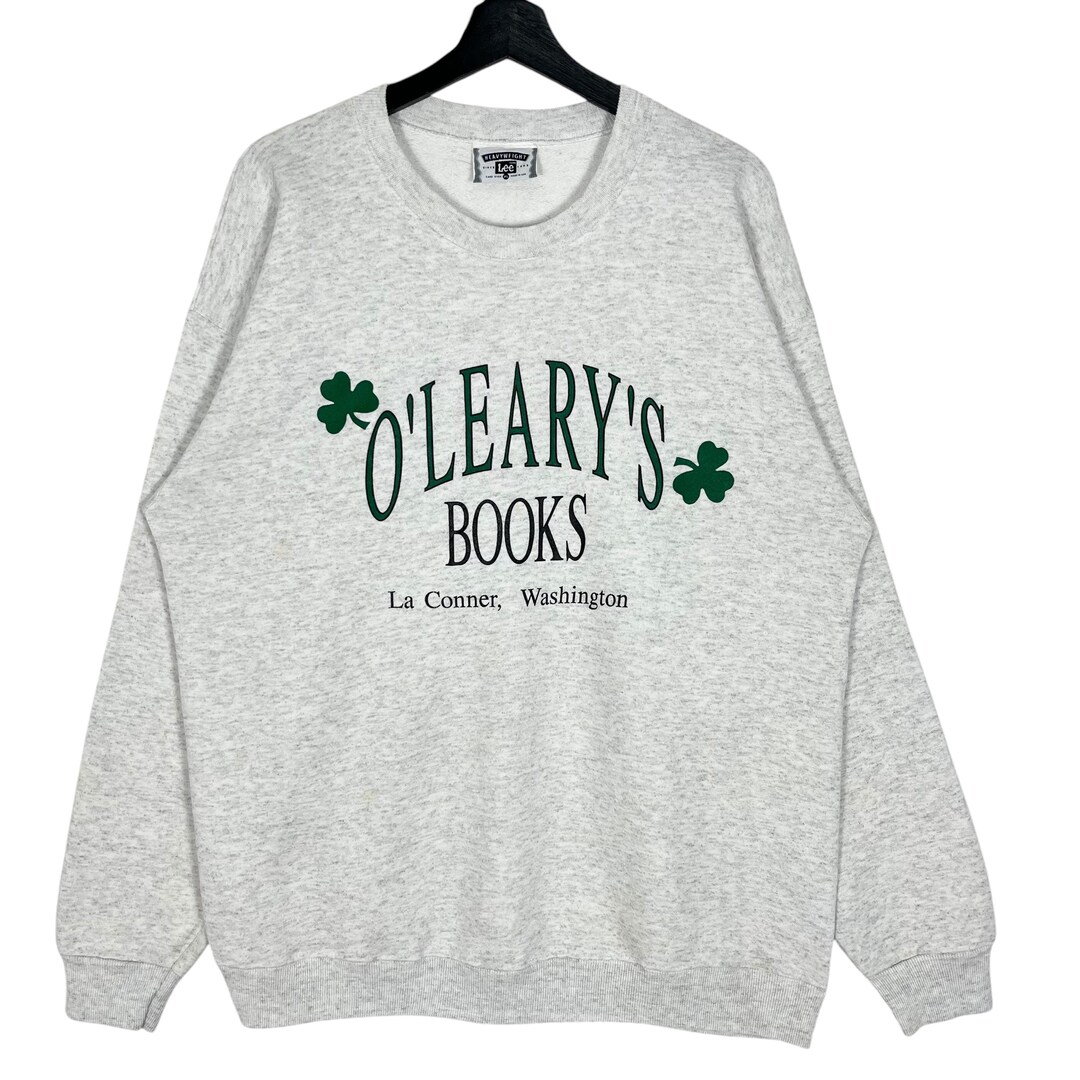 Vintage 90s O’leary’s Bookstore Washington Sweatshirt Unisex Size XL ...