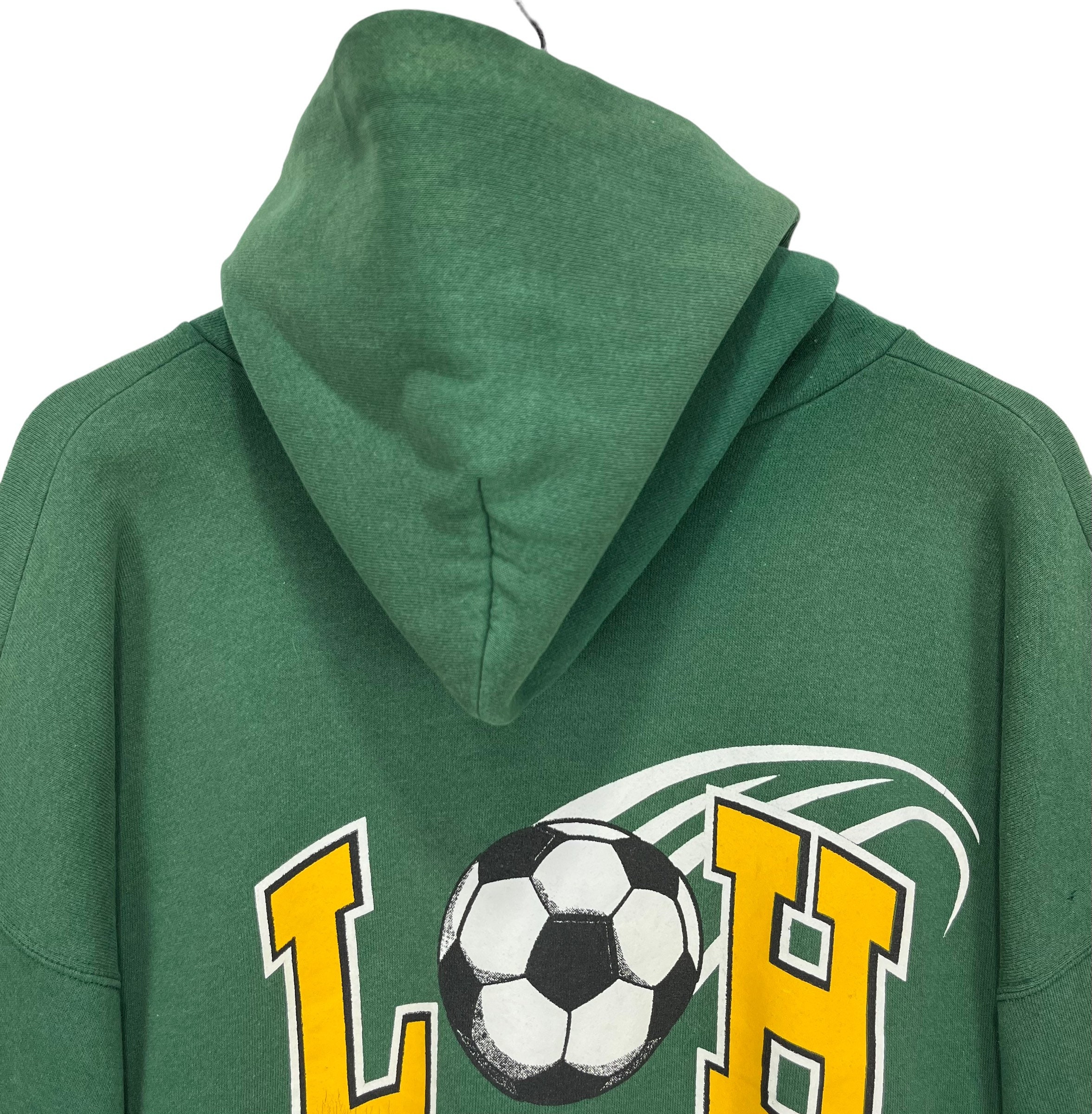Vintage Lee College University Leigh Soccer Name Ken Pullover Hoodie ...