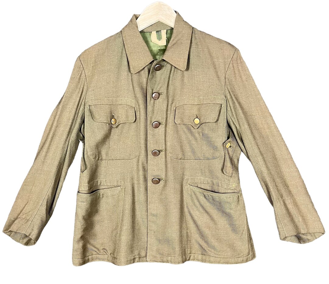 Vintage World War 2 WW2 Officer Military Jacket (6 Pockets) - Etsy