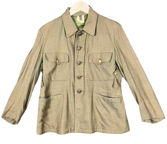 Vintage World War 2 WW2 Officer Military Jacket 6 Pockets - Etsy