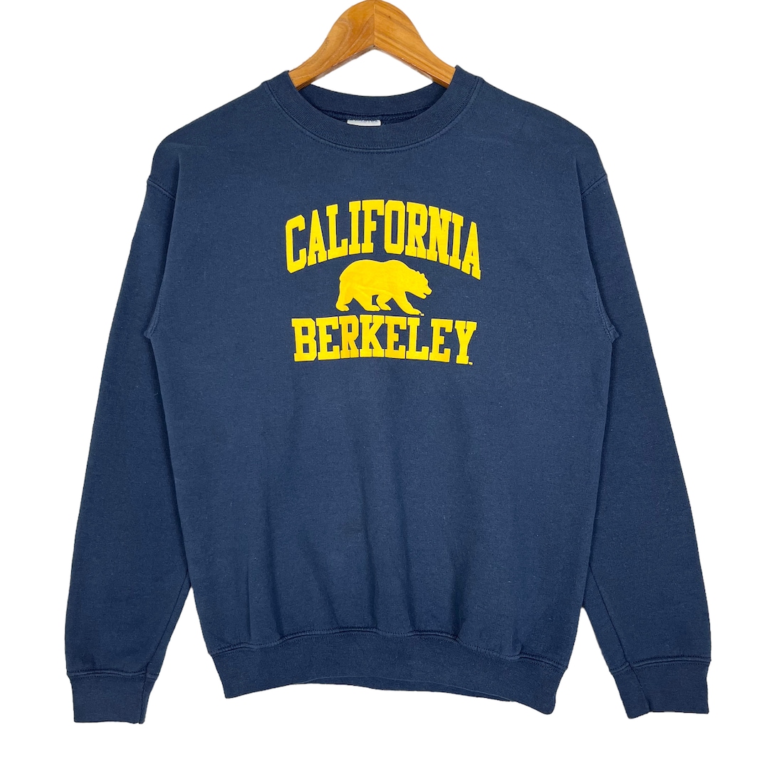 Youth Vintage University California Berkeley Big Logo Crewneck ...