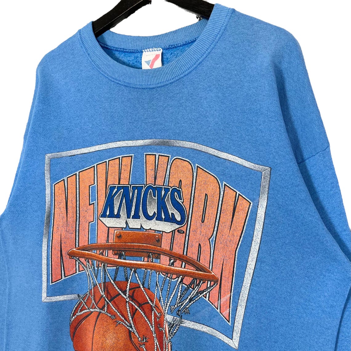 Vintage 90s NBA New York Knicks Sweatshirt American Basketball Team ...