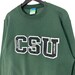 CSU Cleveland State University Sweatshirt Embroidery Spell Out Logo ...