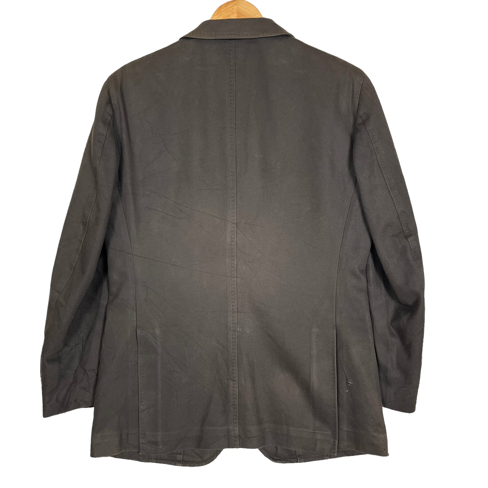 Burberry Black Label Mens Blazer Jacket Black Size Medium Made in Japan ...