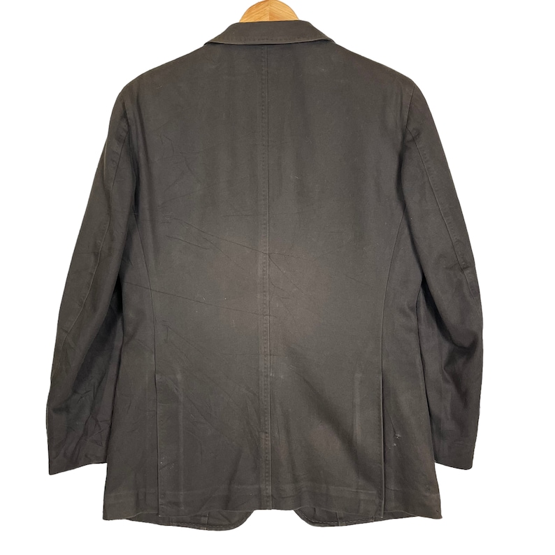 Burberry Black Label Mens Blazer Jacket Black Size Medium Made in Japan ...
