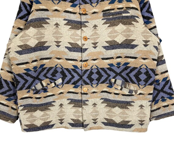 Vintage Avanez Navajo Aztec Jacket Native Tribe Multi… - Gem