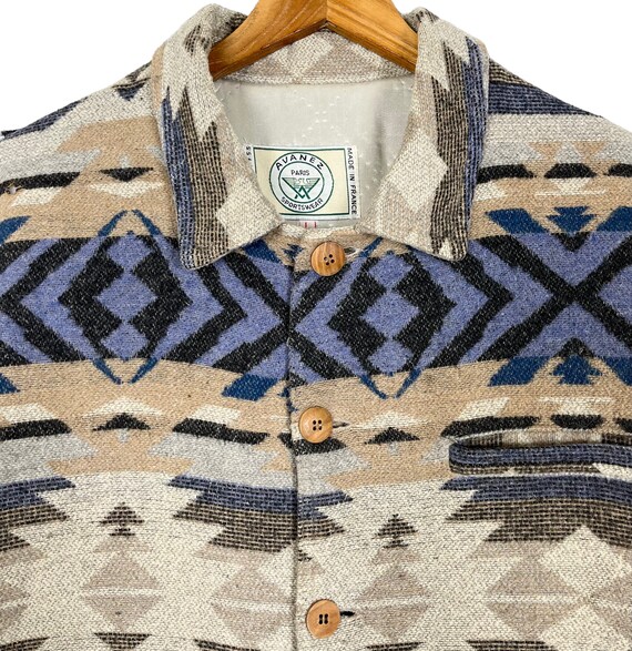 Vintage Avanez Navajo Aztec Jacket Native Tribe Multi… - Gem