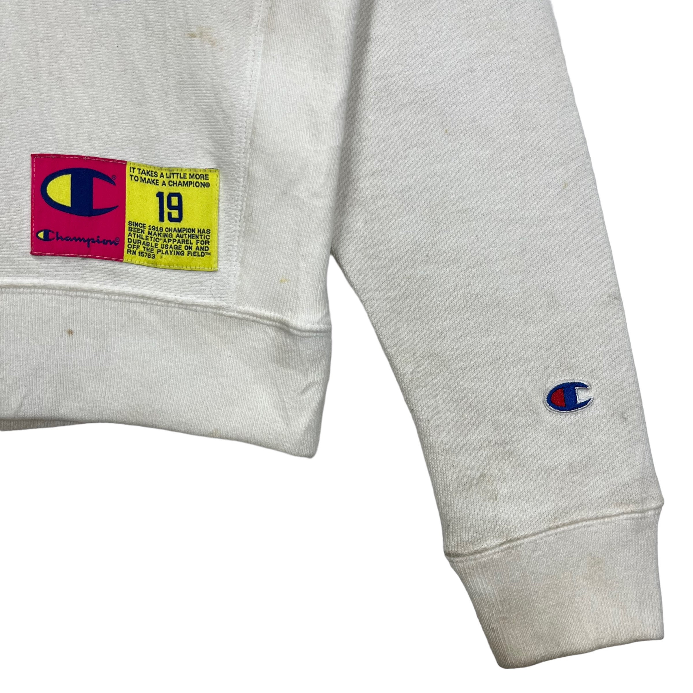 Vintage Champion Reverse Weave Embroidery Logo Jumper Vintage Champion Reverse Weave Embroidery Logo Jumper
