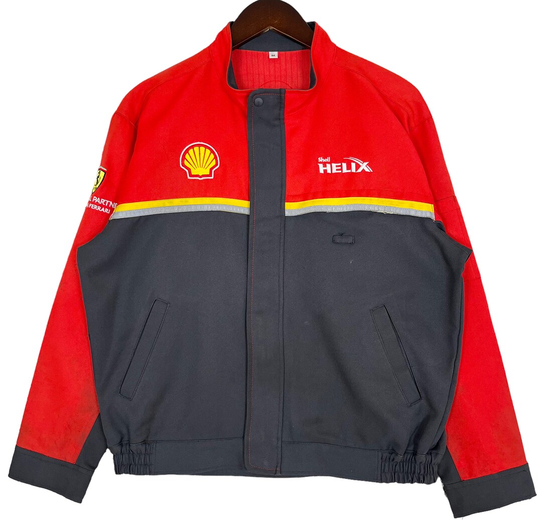 Ferrari Shell Single Layer Motorsport Formula One Jacket Red - Etsy
