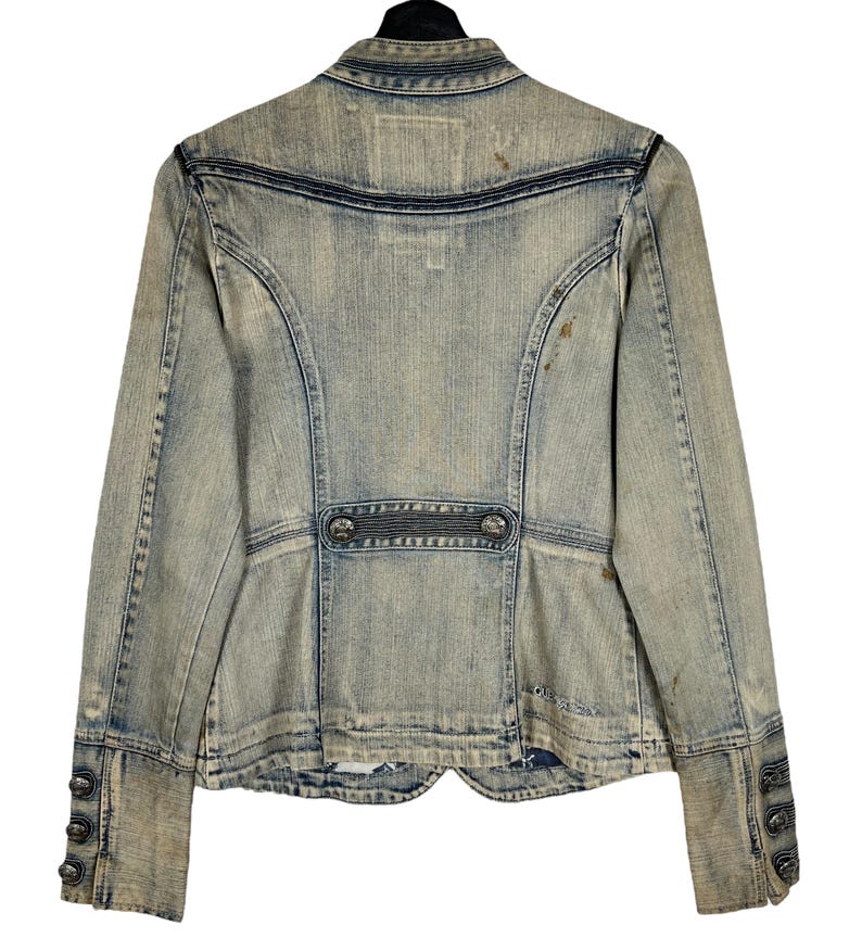 Vintage Guess Premium Special Limited Edition Denim Jacket Stretch Size ...