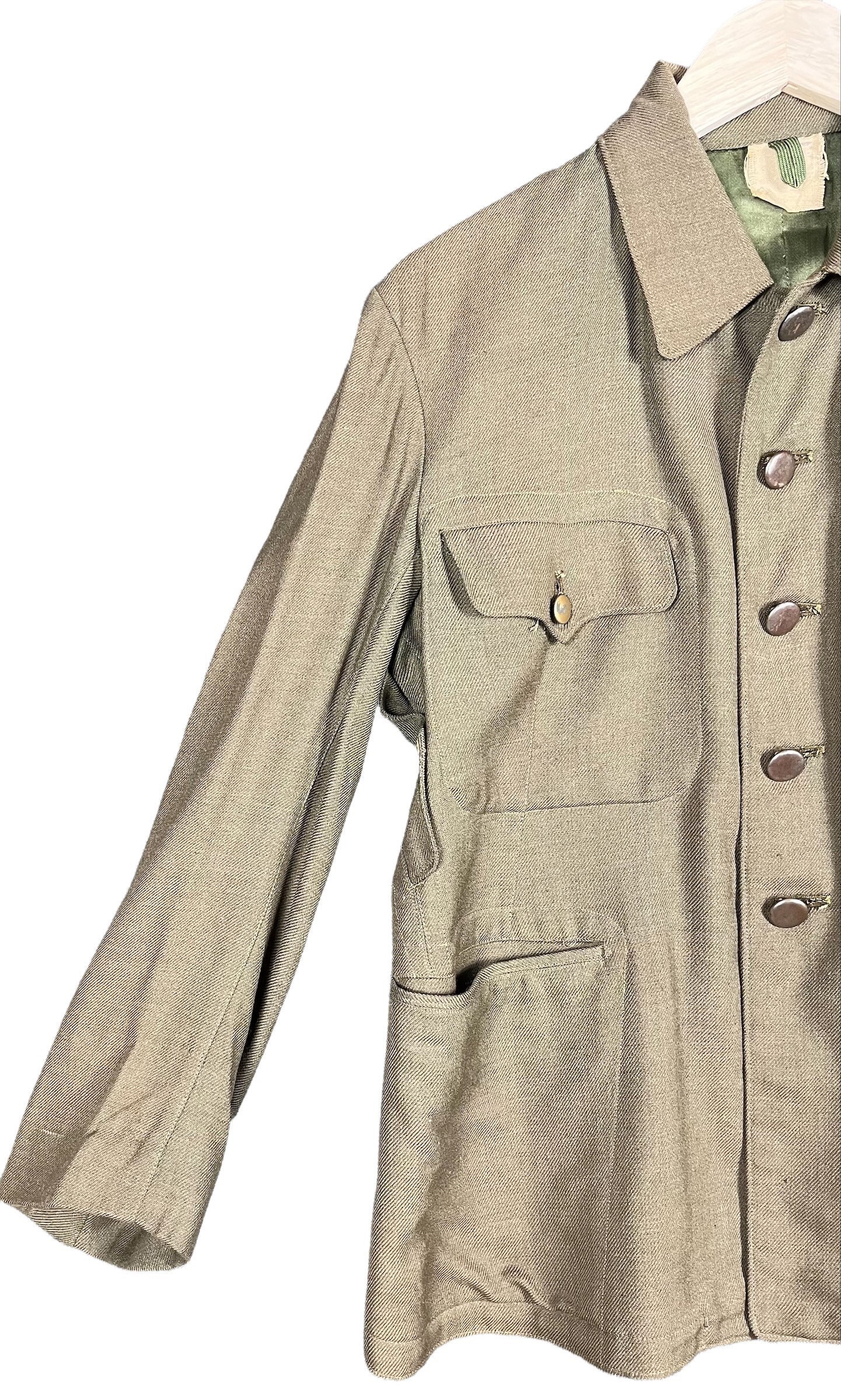 Vintage World War 2 WW2 Officer Military Jacket 6 Pockets - Etsy