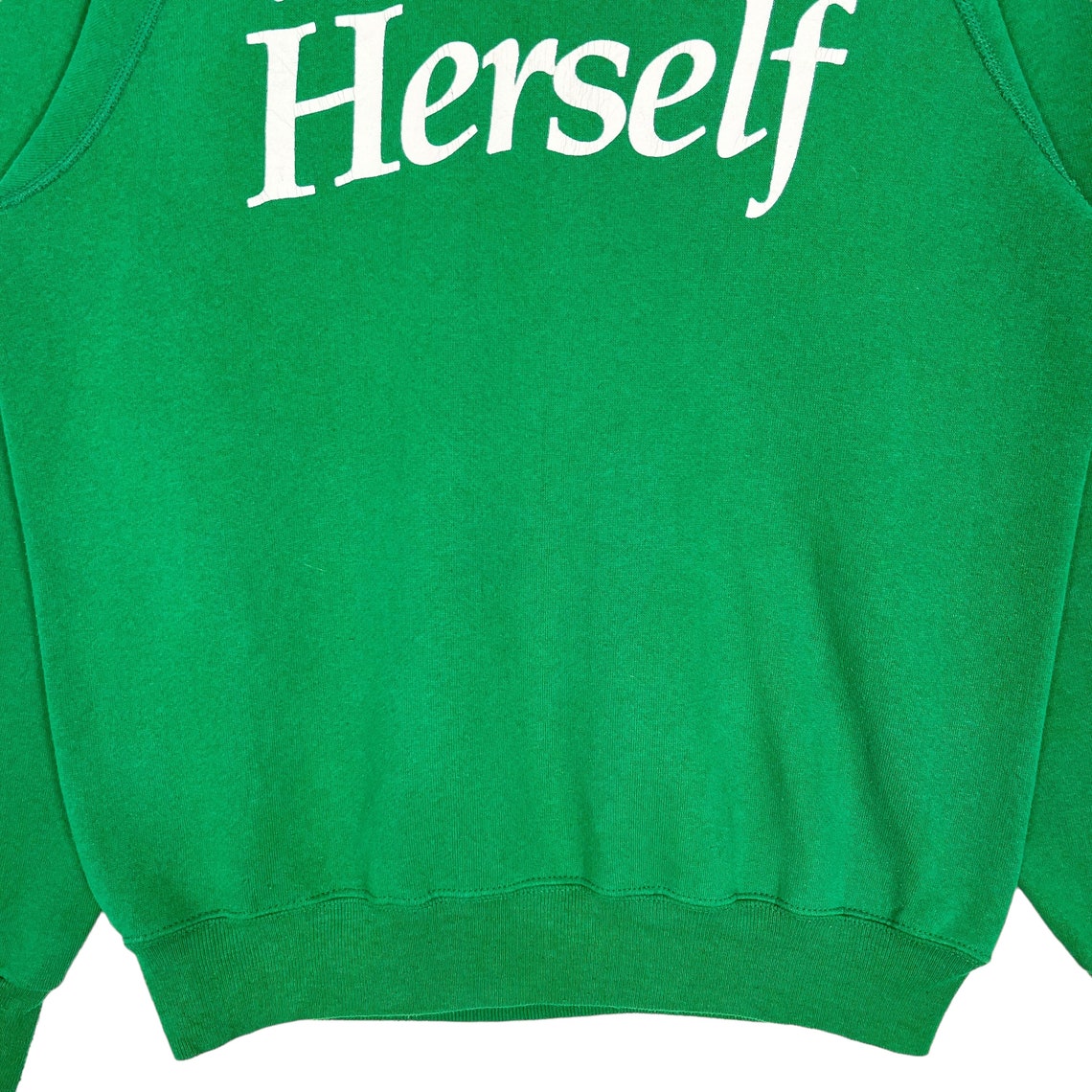Vintage 90’s ‘tis Herself Sweatshirt Unisex Crewneck Raglan Sweater ...