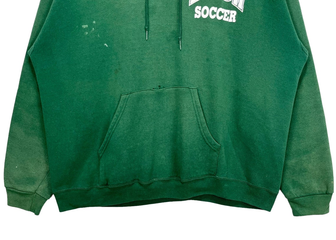 Vintage Lee College University Leigh Soccer Name Ken Pullover Hoodie ...