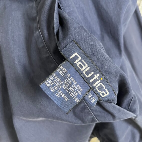 Nautica Reversible Jacket Navy Blue Color Size XL - Gem
