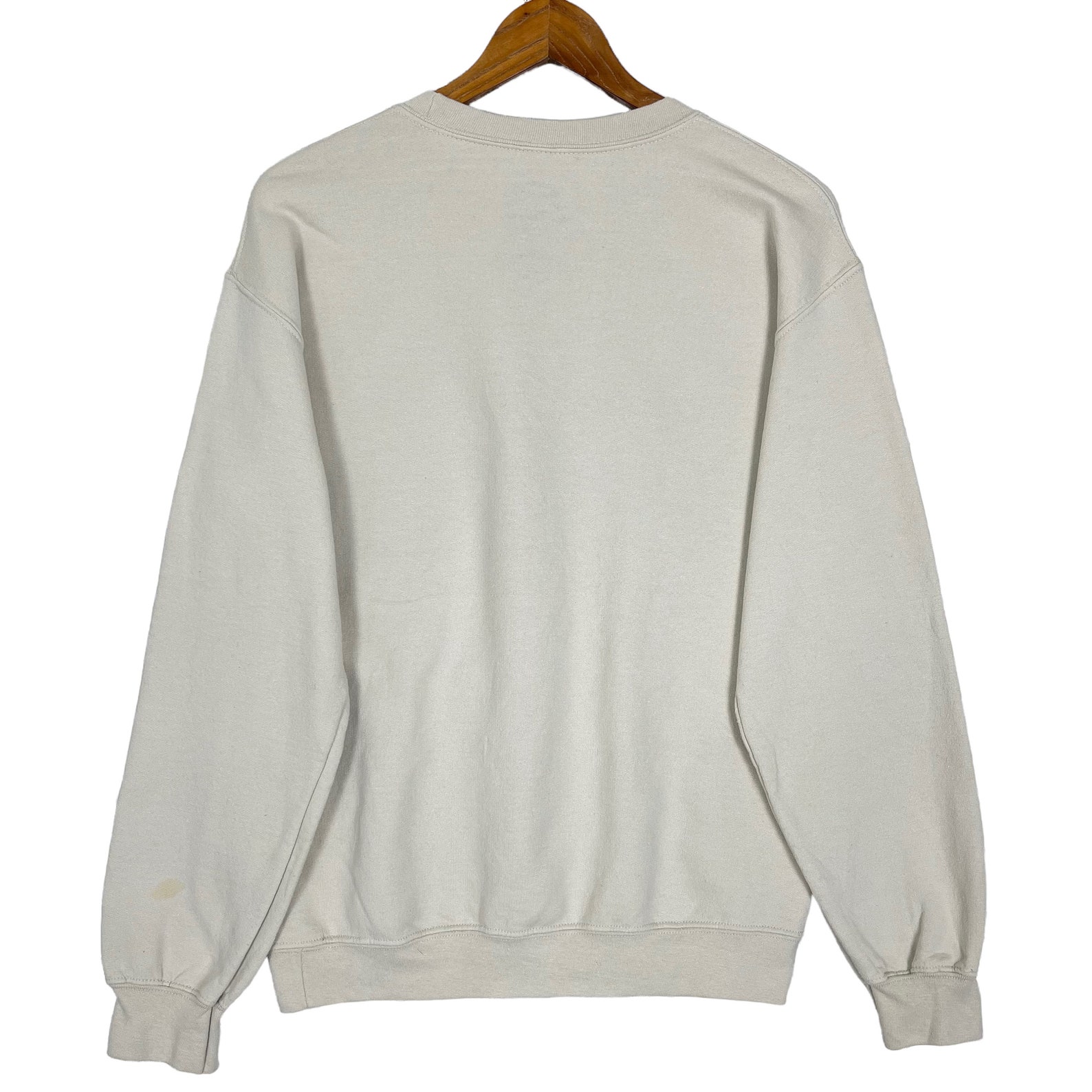 Harvard University Big Print Logo Crewneck Unisex Sweatshirt Beige ...