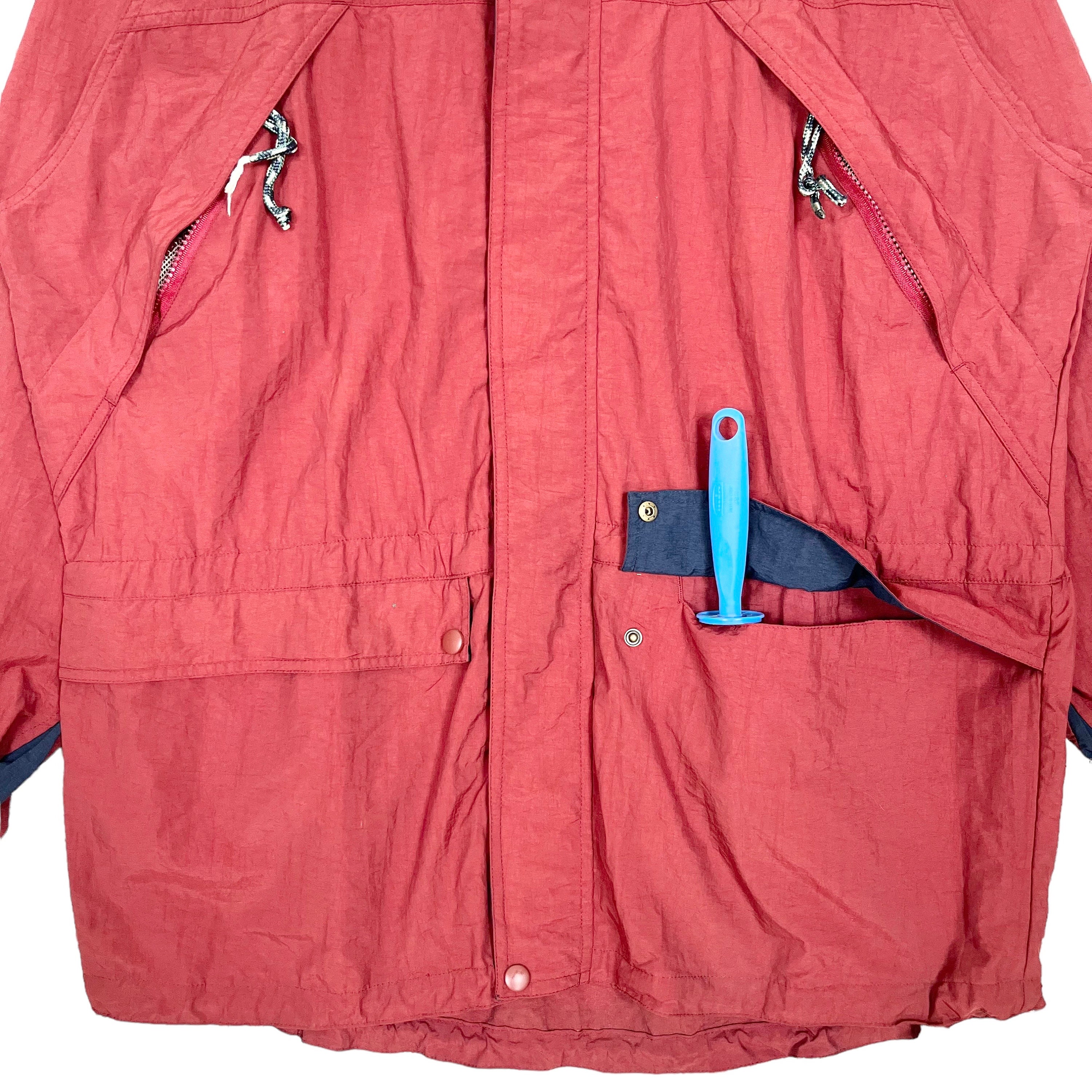 Mobil 1 Racing Formula One Windbreaker Jacket Adjustable Waist Red ...