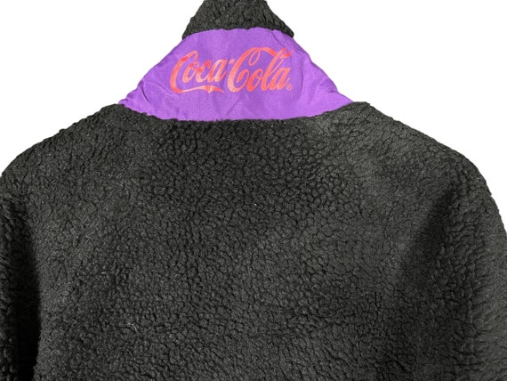 Rare Vintage 90’s Coca Cola Reversible Wool Long Coat… - Gem