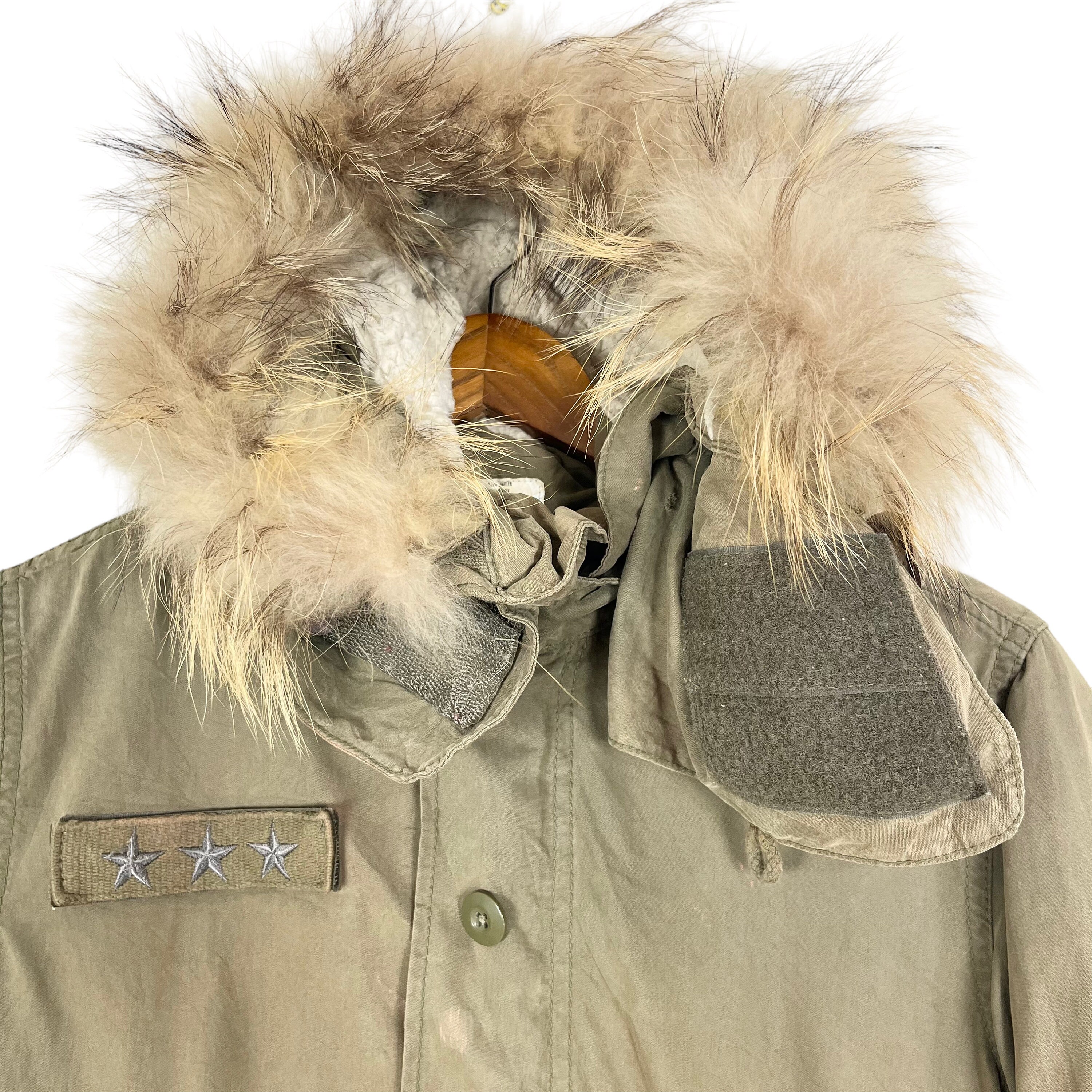 Avirex X Earth Music & Ecology Military Fish Tail Furs Hoodie Womens ...