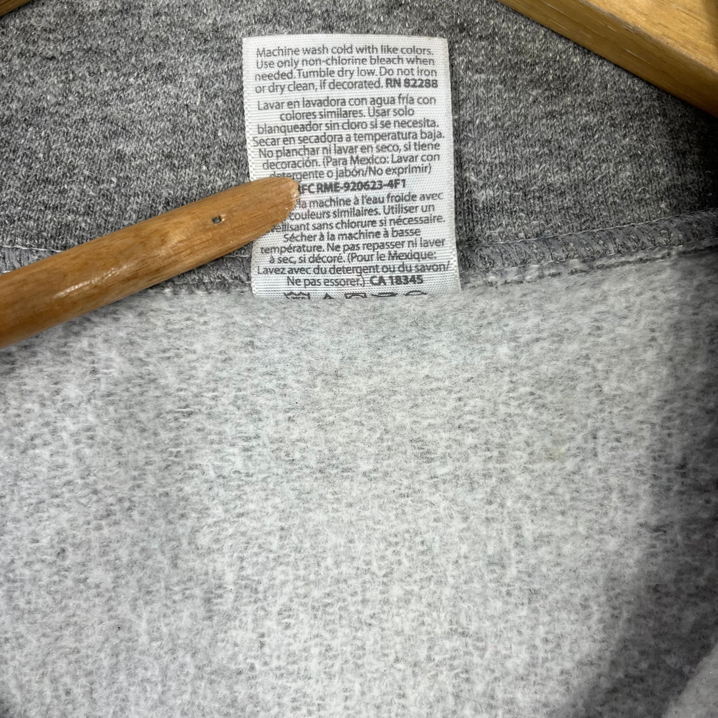 Vintage 2000’s CW University Embroidery Anorak Pullover Jumper ...