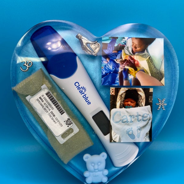 Resin Baby Shower Keepsake - Etsy