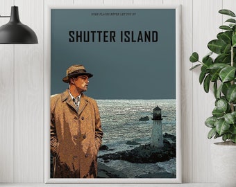 Shutter Island Movie Poster - Etsy