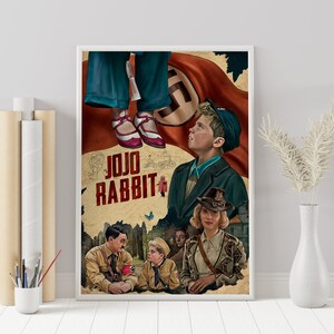 Jojo Rabbit Poster Taika Waititi Minimalist Movie Poster - Etsy