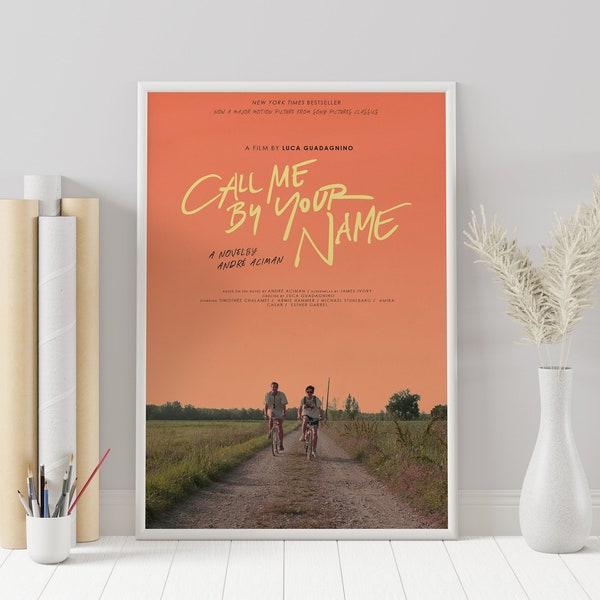 Call Me by Your Name Poster - Etsy