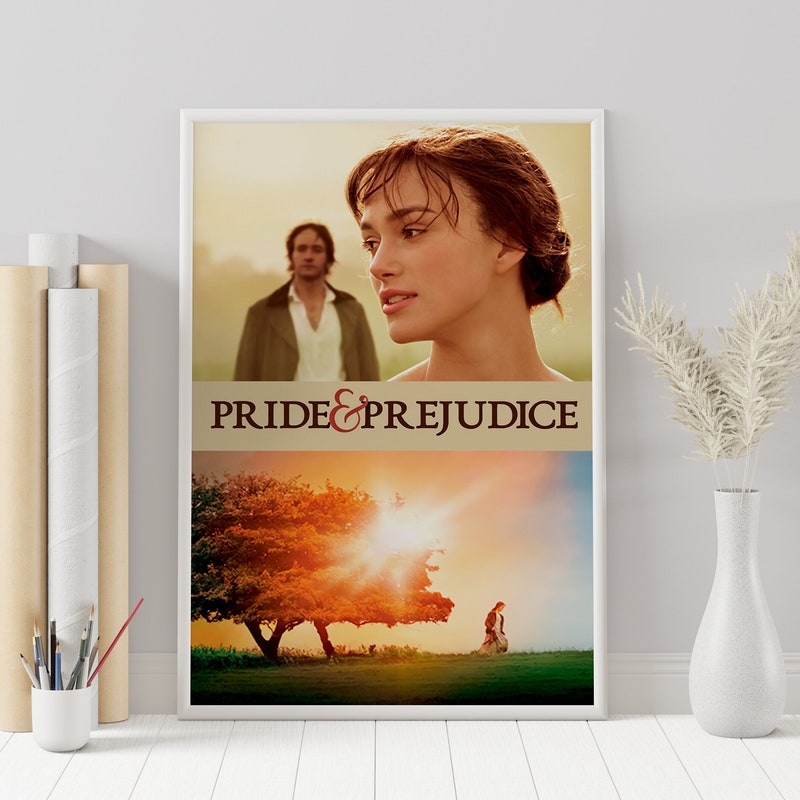 Pride and Prejudice Poster - Etsy