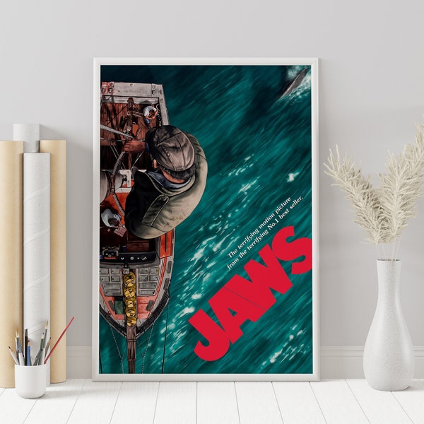 Jaws Poster - Etsy