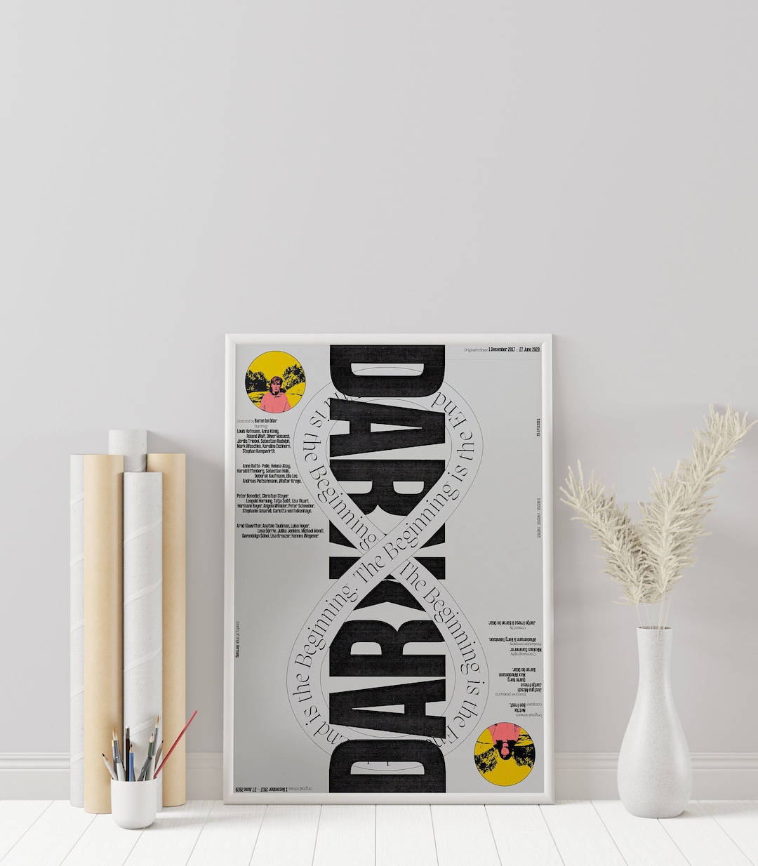 Dark Tv Series Poster Dark Poster Minimalist Tv Series - Etsy