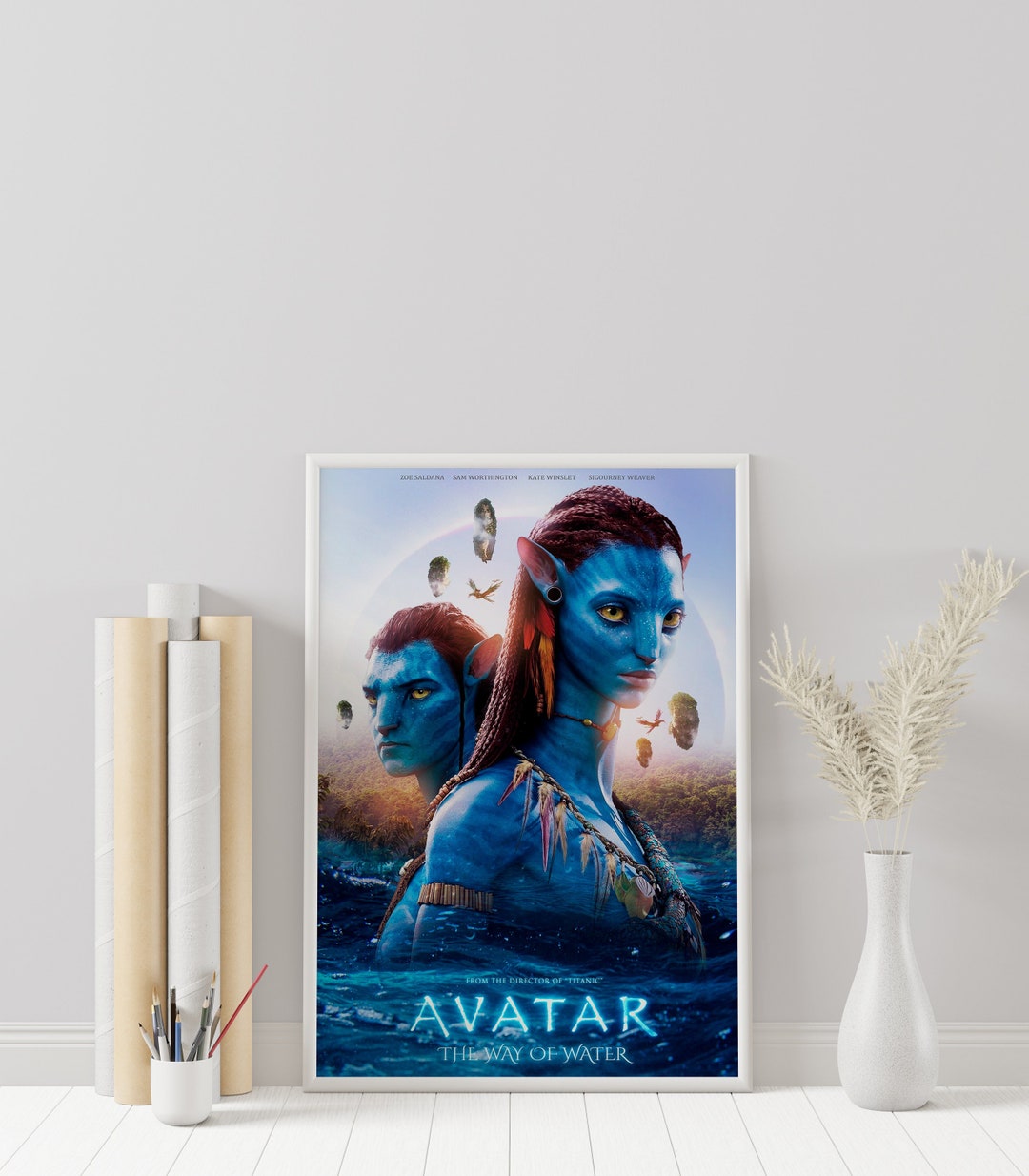 Avatar: the Way of Water Poster Avatar Poster Minimalist Movie Poster ...