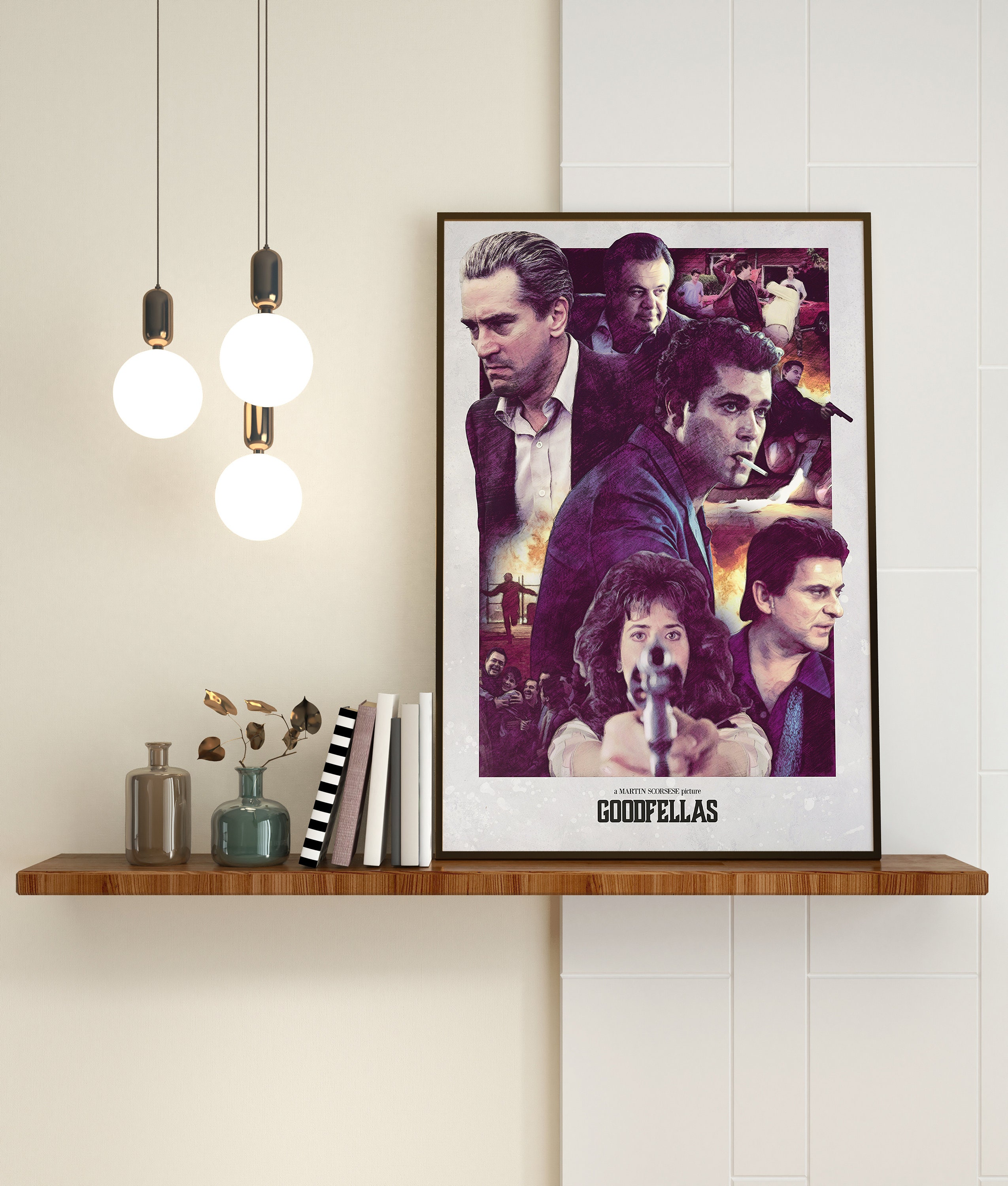 Goodfellas Poster - Martin Scorsese - Minimalist Movie Poster - Vintage ...