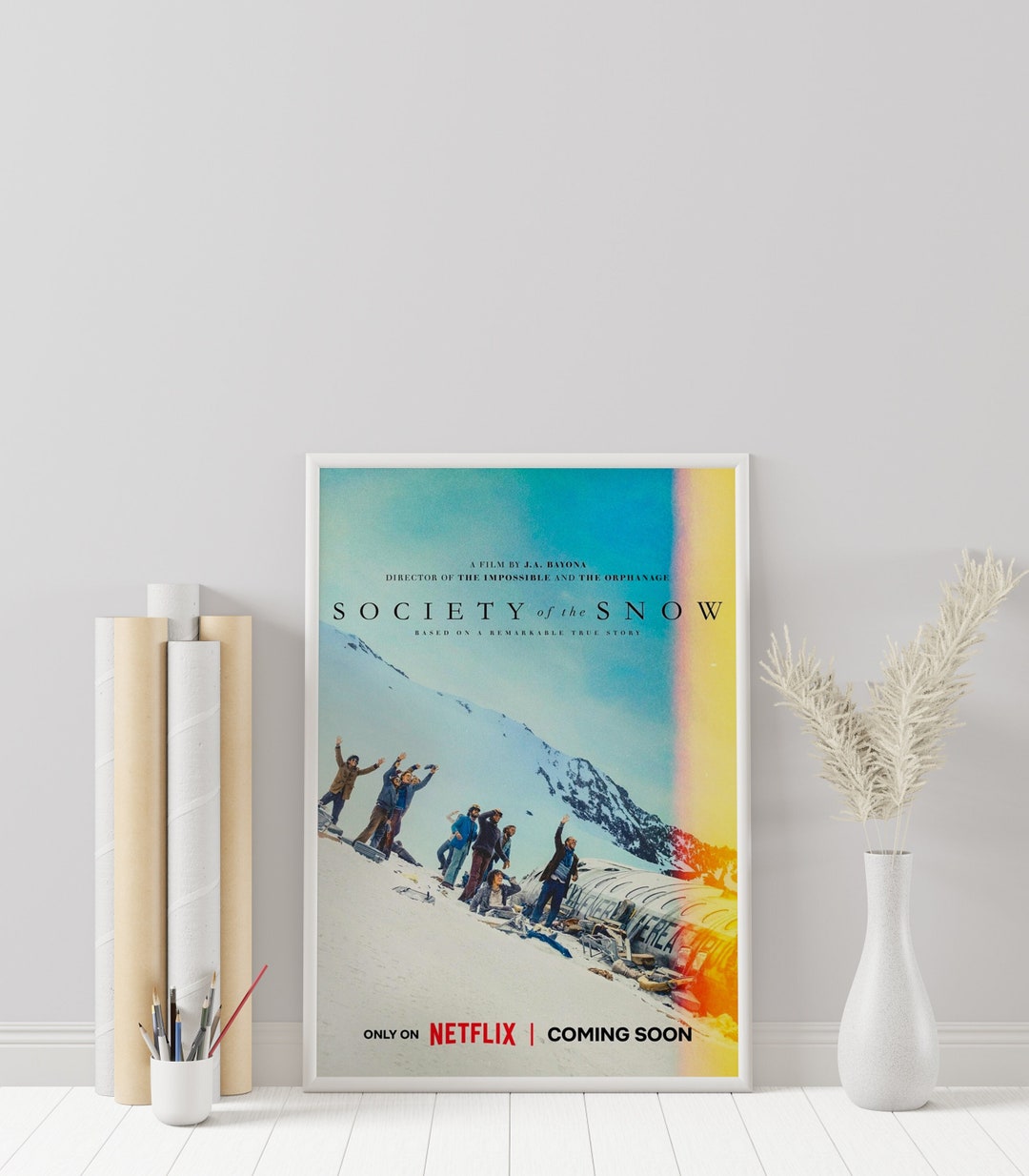 La Sociedad De La Nieve Poster Society of the Snow Poster Minimalist ...