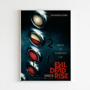 Evil Dead Rise Poster Evil Dead Rise Minimalist Movie Poster Vintage ...