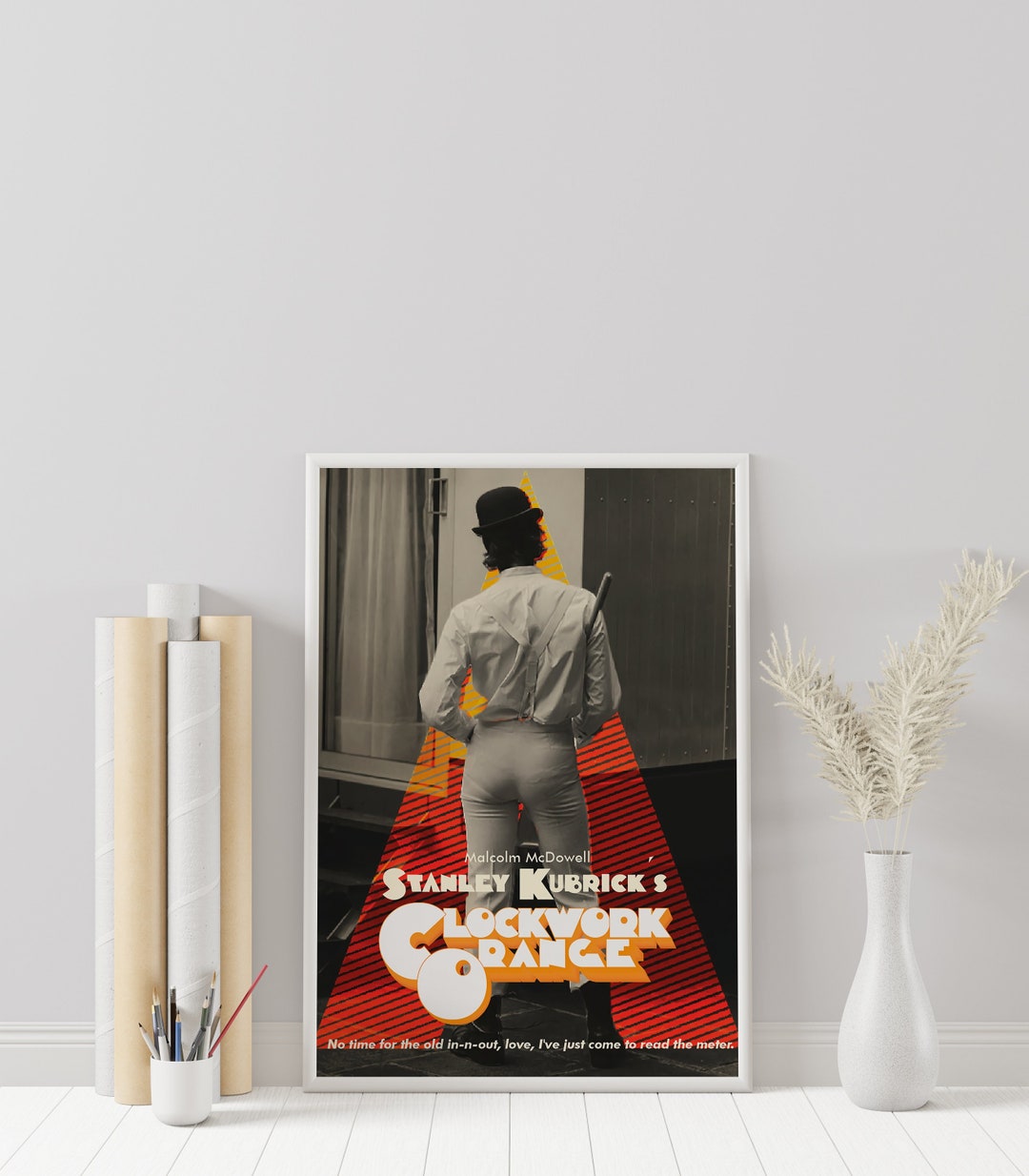 A Clockwork Orange Stanley Kubrick Vintage Retro Art Print Wall Art ...