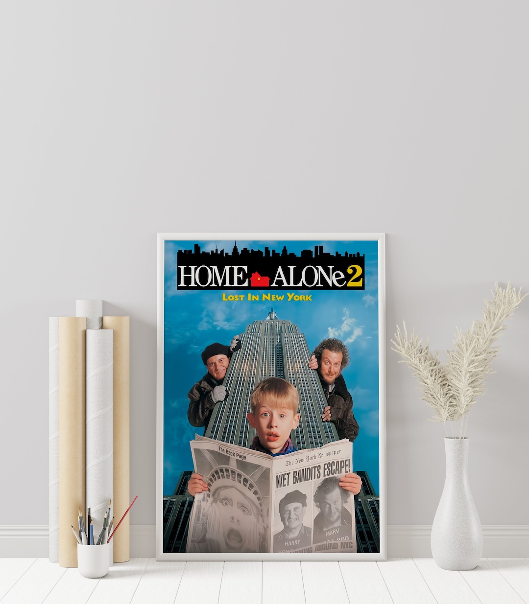 Home Alone Poster Home Alone Minimalist Movie Poster - Etsy