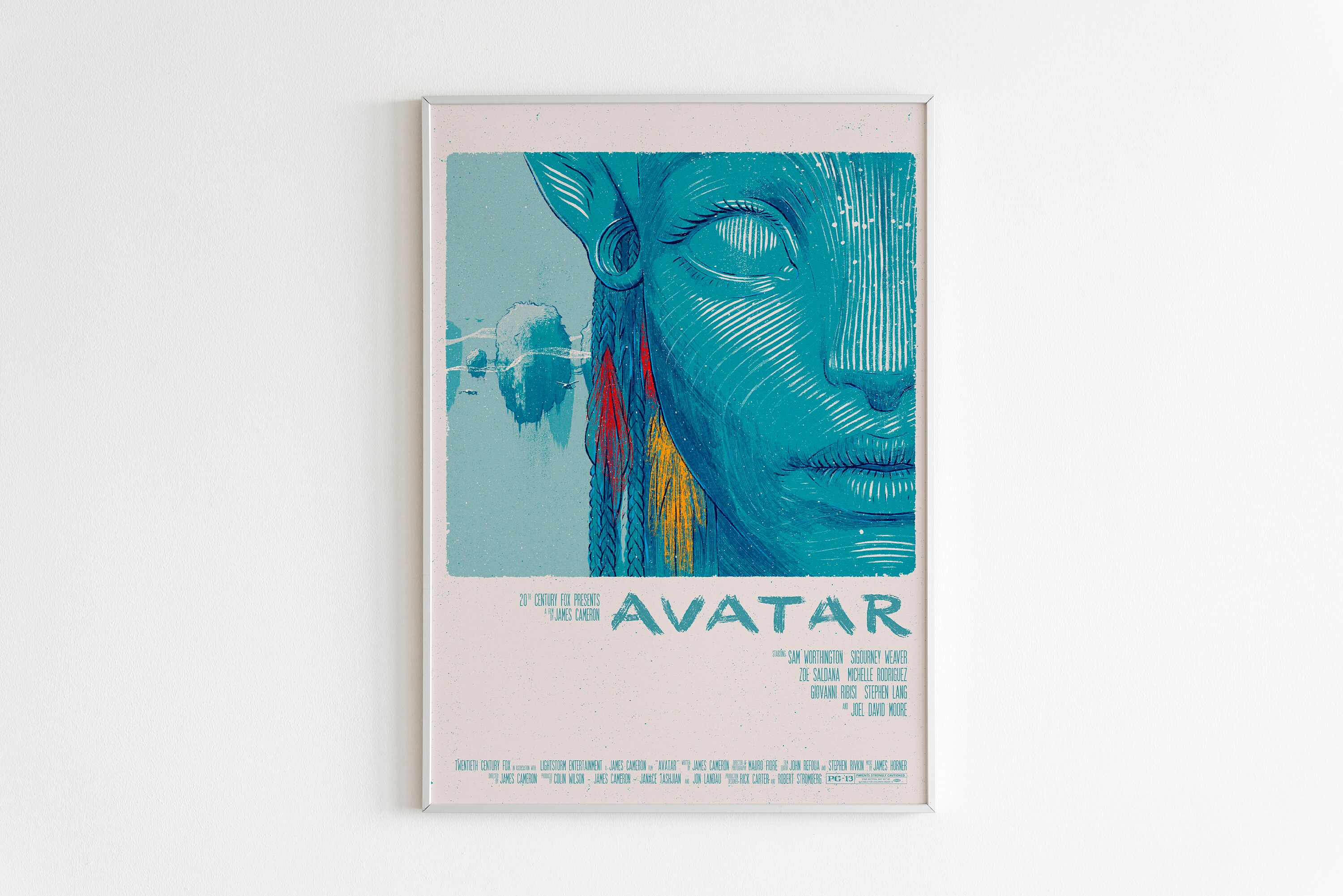 Avatar: el camino del cartel del agua cartel de Avatar - Etsy México