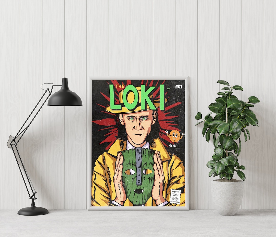 Loki Poster Loki Minimalist Movie Poster Marvel Poster Tom Hiddleston ...