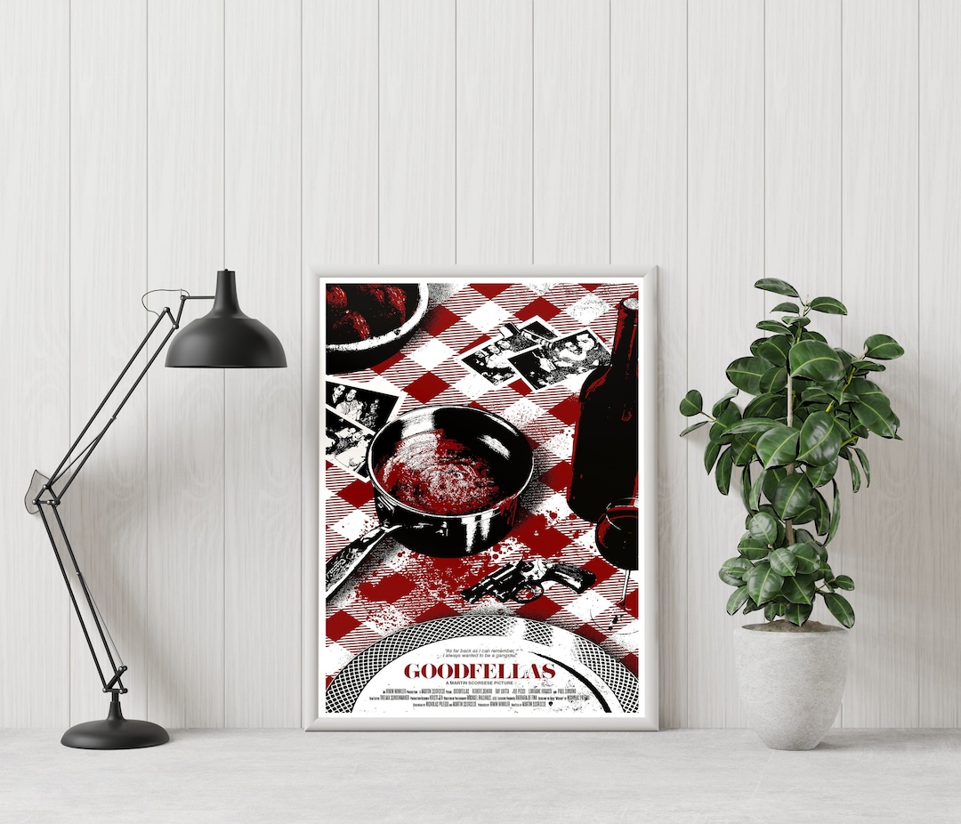 Goodfellas Poster Martin Scorsese Minimalist Movie Poster Vintage Retro ...