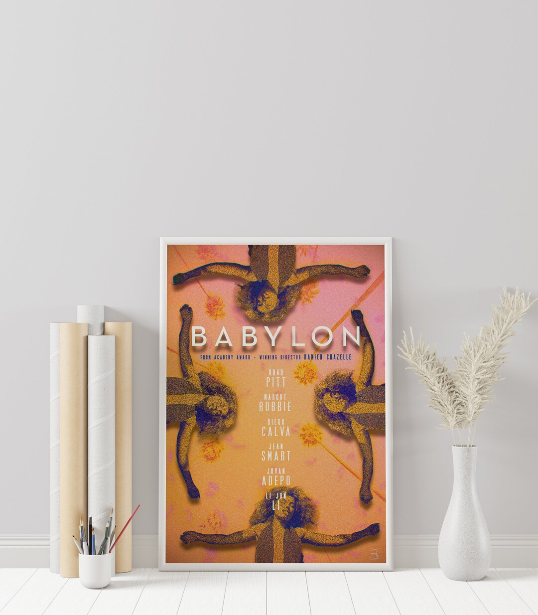 Babylon Movie Poster Babylon Poster Minimalist Movie Poster Vintage ...