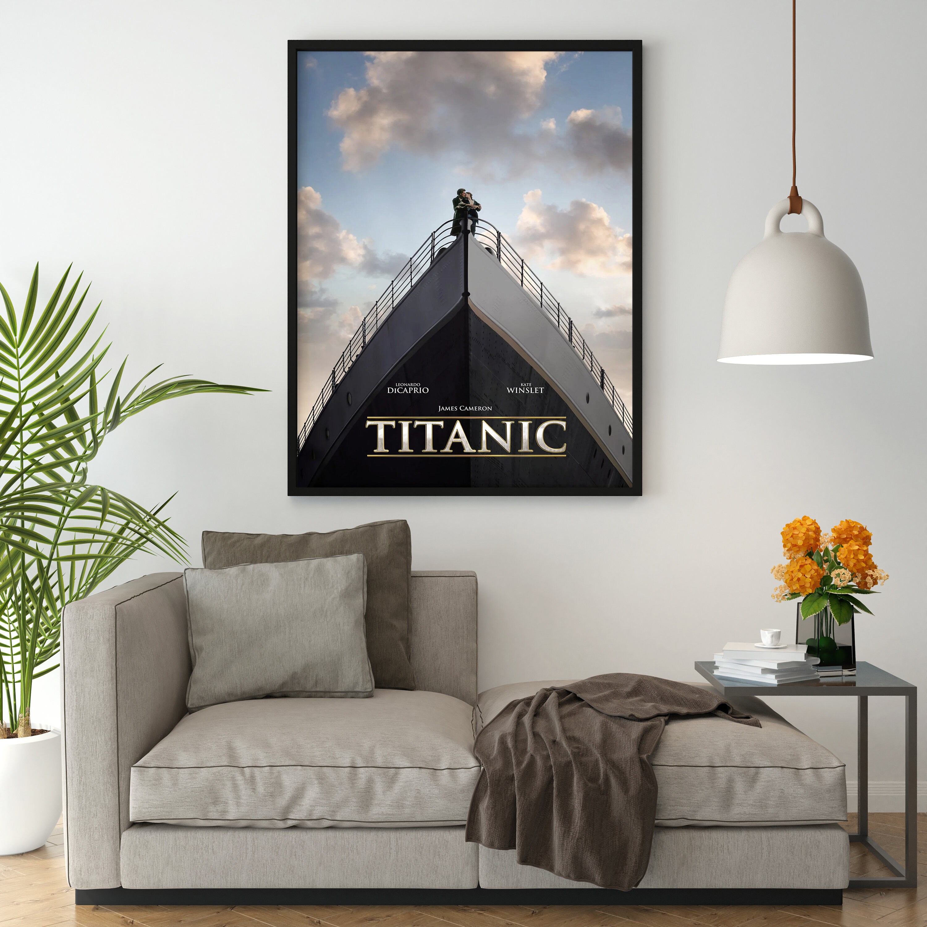 Titanic Poster James Cameron Minimalist Movie Poster - Etsy