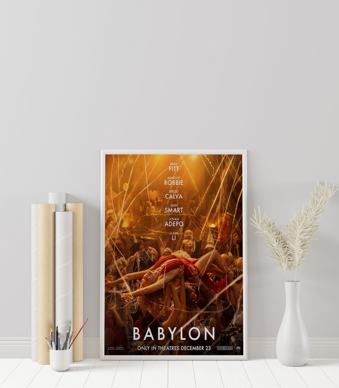 Babylon Movie Poster Babylon Poster Minimalist Movie - Etsy