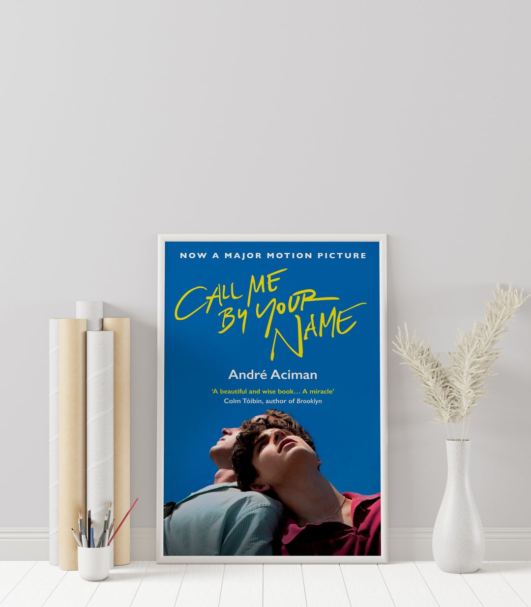 Call Me by Your Name Poster Luca Guadagnino Vintage Retro Print Wall Art Print Minimalist Movie ...