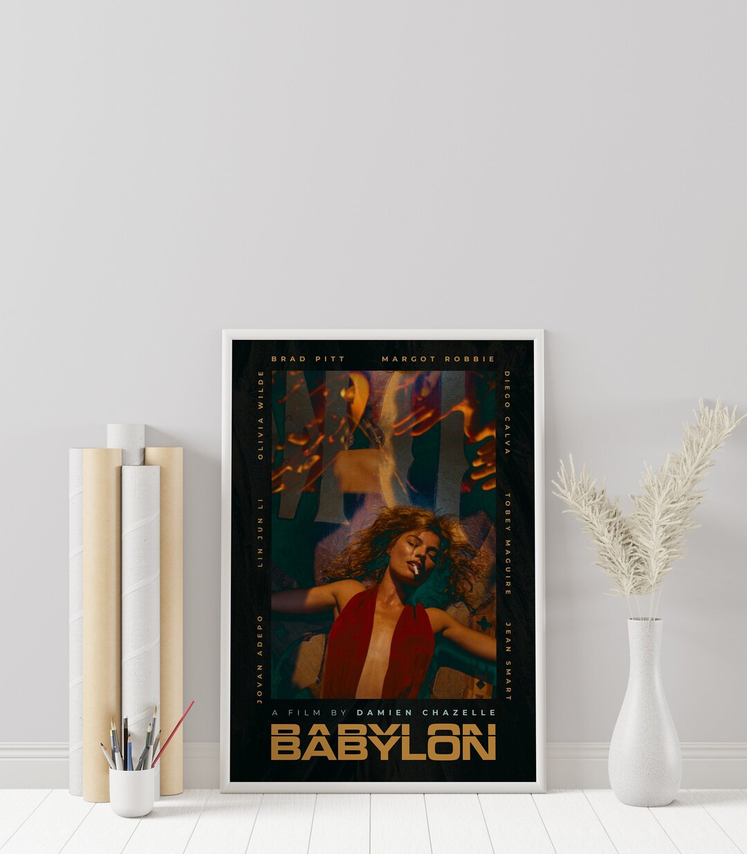 Babylon Movie Poster Babylon Poster Minimalist Movie Poster Vintage ...