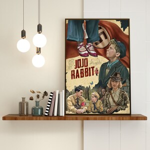 Jojo Rabbit Poster Taika Waititi Minimalist Movie Poster - Etsy