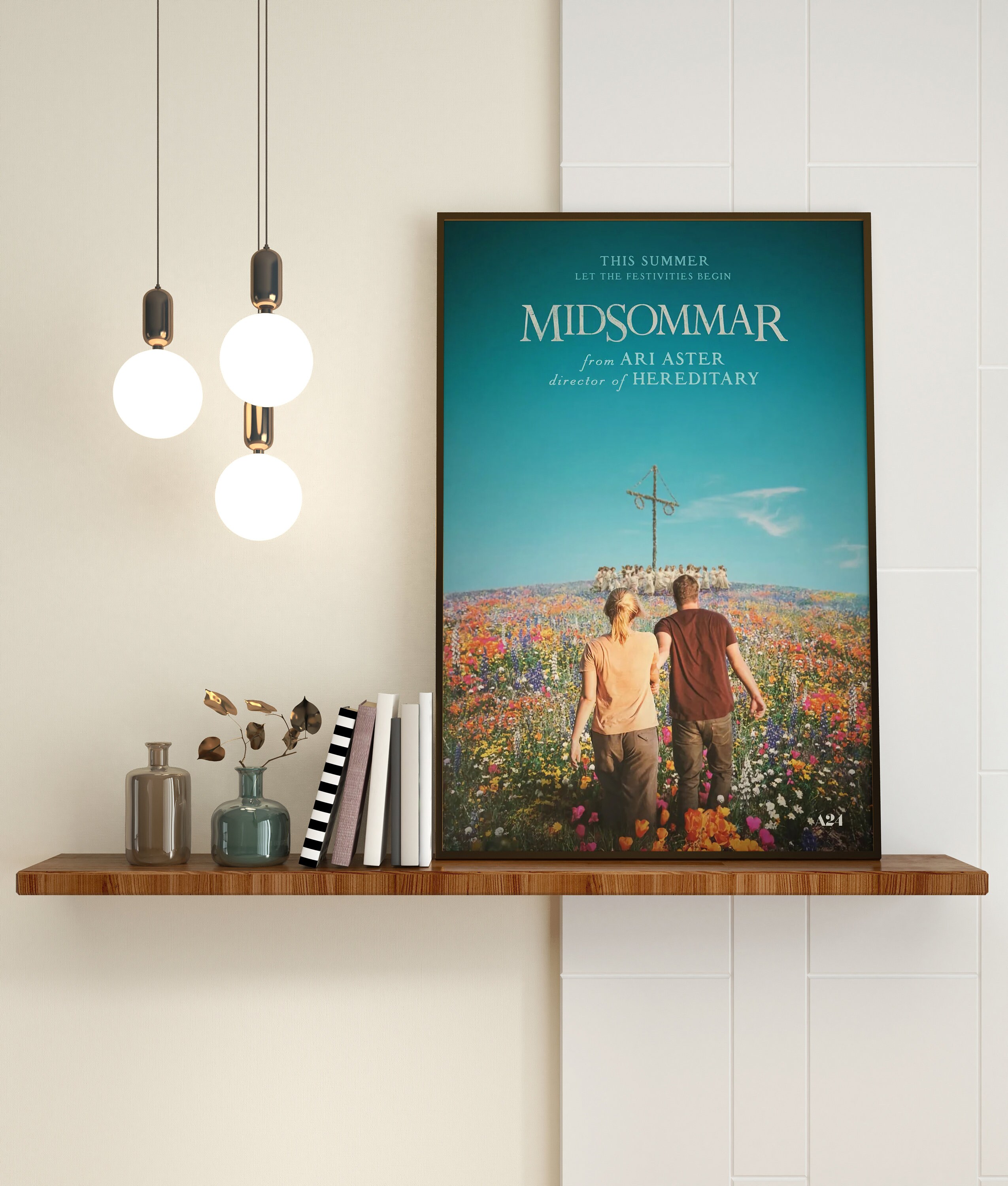 Midsommar Poster - Ari Aster - Minimalist Movie Poster - Vintage Retro ...