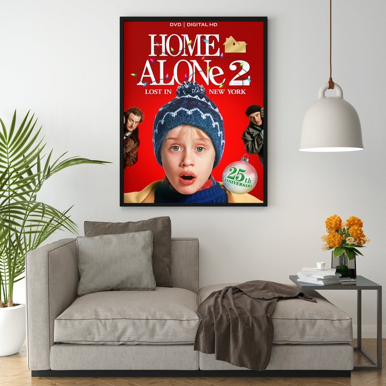 Home Alone Poster Home Alone Minimalist Movie Poster - Etsy